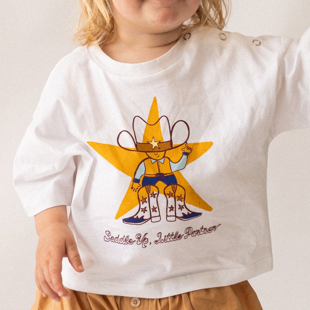Saddle Up Little Partner Tee – MODA MITTSU